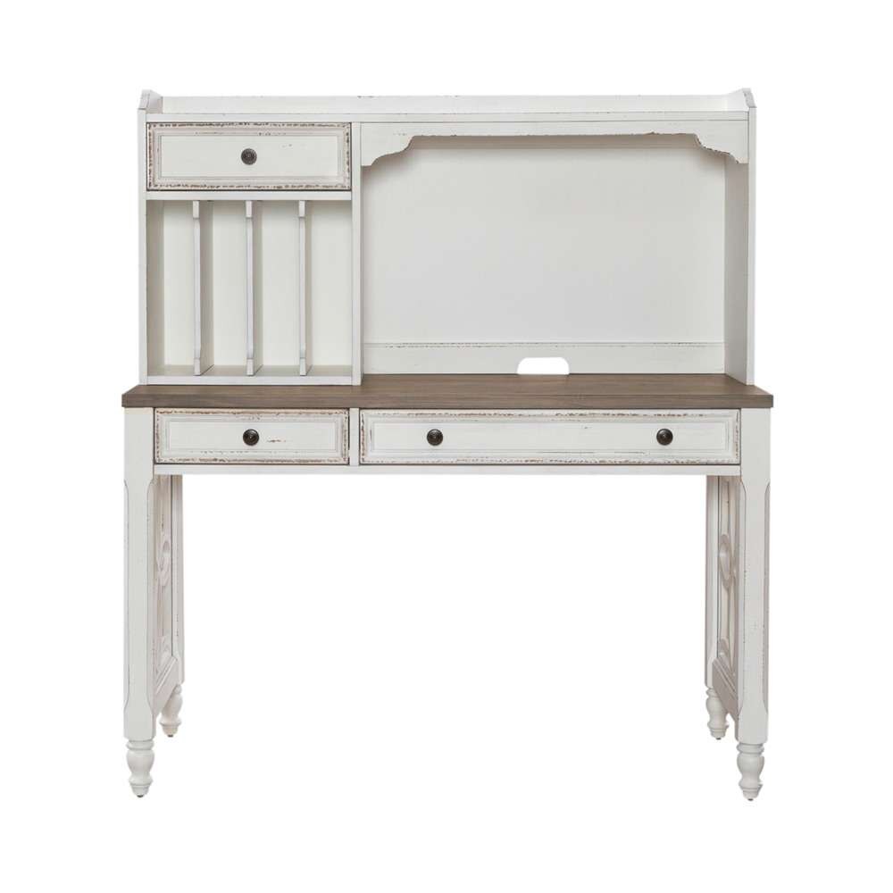 Liberty Furniture - Magnolia Manor L Shaped Leg Desk Set - 244-HOJ-LSLD